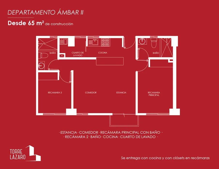 Deptos en venta CDMX | Modelo Ambar II | Casas ARA